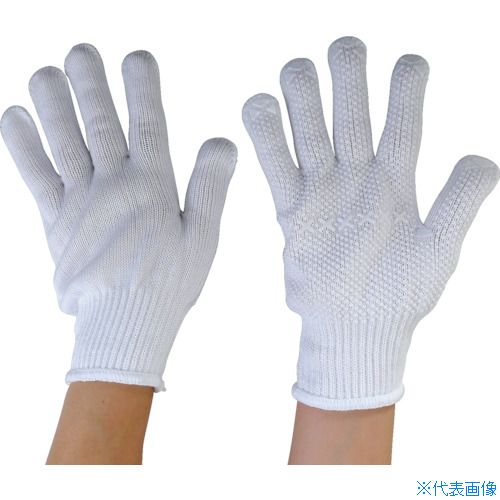 オレンジブック トラスコ中山　TRUSCO丸和ケミカル 軽作業用すべり止5双組L 〔品番:215L〕[ 注番:8259315]特長●薄手のすべり止手袋です。●綿100%で吸汗性があります。●お買い得な5双パックです。●指先補強を施しほつれに...