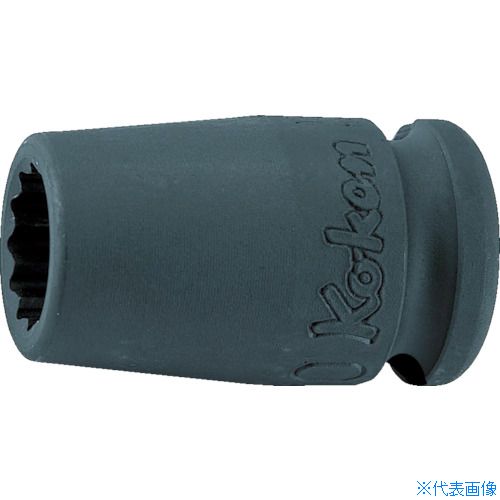 オレンジブック トラスコ中山　TRUSCOKo−ken 9.5mm差込 インパクト12角ソケット 14mm 〔品番:13405M14〕[ 注番:8280296]特長●ボルト／ナットに接する開口部(12角)はもちろんのこと、差込側の四角駆動部...