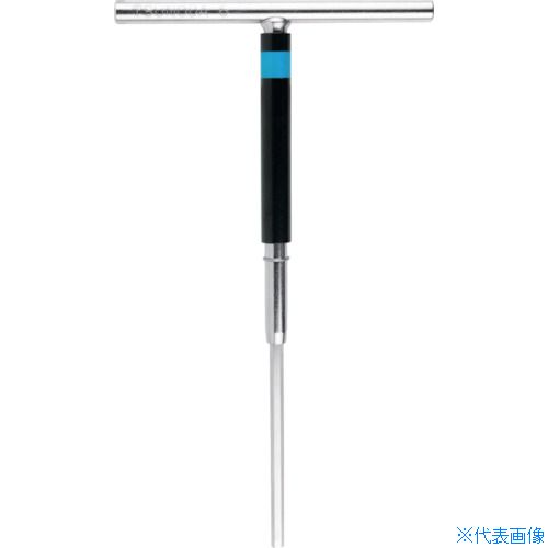 オレンジブック トラスコ中山　TRUSCOTTC T型クイックターンレンチ(色別 青) 〔品番:TL6.0〕[ 注番:8283555]特長●素早い回転での締め付けが可能で、先端が長く深いところの締め付けもでき、金型の取り付けなどに最適です。...