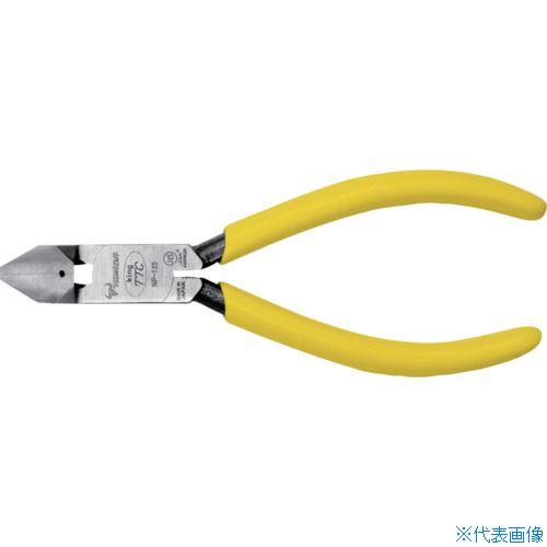 オレンジブック トラスコ中山　TRUSCOTTC KingTTC 斜めニッパー 刃部1ツ穴 〔品番:NP125〕[ 注番:8283560]特長●切断面がキレイに切れ、壁際の切断にも便利です。仕様●全長(mm)：132●切断能力(mm)軟鉄線...