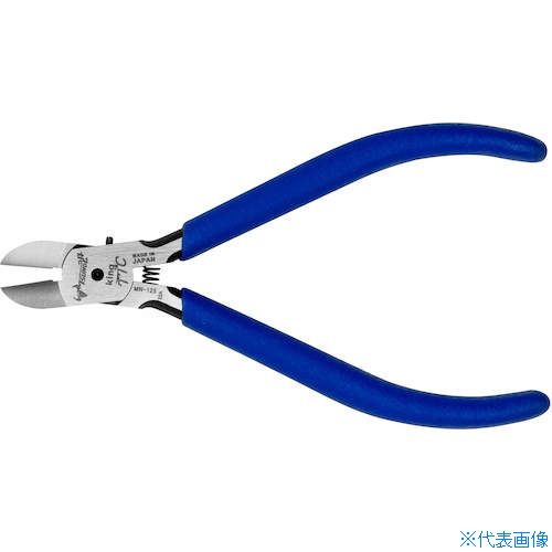 オレンジブック トラスコ中山　TRUSCOTTC KingTTC マイクロニッパー No.12 全長126mm 〔品番:MN125〕[ 注番:8283571]特長●より線を残さずきれいに切れます。仕様●全長(mm)：126●刃表面形状：セミ...