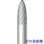 オレンジブック トラスコ中山　TRUSCOナカニシ 逆回転用超硬カッター 砲弾型 ダブルカット φ6×16×軸φ6 〔品番:24815〕[ 注番:8283978]特長●逆回転(左回転)用カッターです。●アップカット、ダウンカットや切り粉の排...