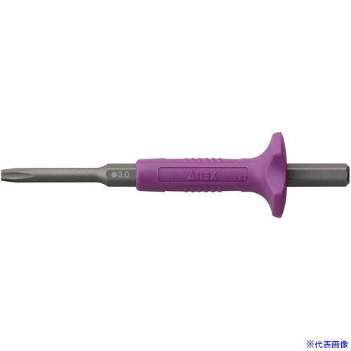 オレンジブック トラスコ中山　TRUSCOアネックス 六角ネジとりビット H3mm用(取替用) 〔品番:AK22NH3〕[ 注番:8285029]特長●叩いてなめてしまった六角穴付ボルト、六角穴付止めネジ、プラスネジに喰い込み溝をつくります...