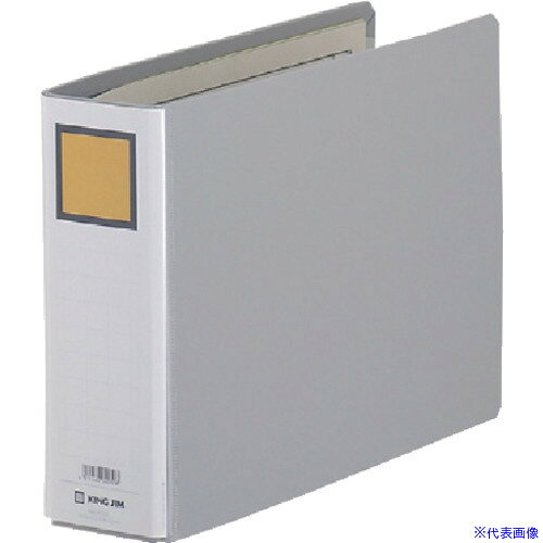 オレンジブック トラスコ中山　TRUSCOKING JIM キングファイルG B5E グレ− 〔品番:965N〕[ 注番:8285261]特長●抜き差しが多い書類に便利なパイプ式とじ具です。●オフィスでの共有ファイルとして書類の大量収納が可...