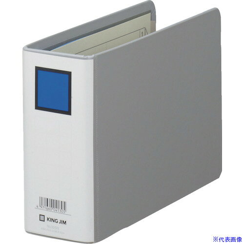 オレンジブック トラスコ中山　TRUSCOKING JIM キングファイルG B6E グレ− 〔品番:925N〕[ 注番:8285265]特長●抜き差しが多い書類に便利なパイプ式とじ具です。●オフィスでの共有ファイルとして書類の大量収納が可...