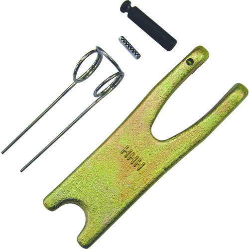 オレンジブック トラスコ中山　TRUSCOHHH ファンドリーフック用ラッチキット 1.5T用 〔品番:LKF1.5〕[ 注番:8290770]特長●鍛造製で丈夫です。用途●ラッチ付きファンドリーフック補修用。仕様●適合機種：FHL1.5、...