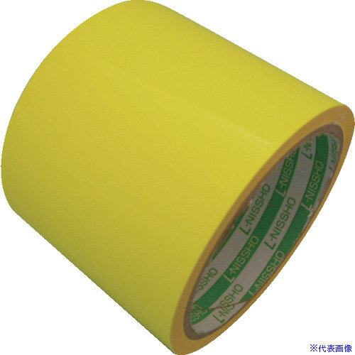 オレンジブック トラスコ中山　TRUSCO日東エルマテ 蛍光テープ 75mm×5m レモンイエロー 〔品番:LK75LY〕[ 注番:8290919]特長●太陽光や照明により蛍光を発し鮮明に見えます。●設置が容易なはく離紙付です。用途●屋外用...