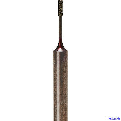 オレンジブック トラスコ中山　TRUSCOナカニシ 超硬軸電着CBNバー 円筒型 φ0.9×3×軸φ3 #230 〔品番:12257〕[ 注番:8292697]特長●高剛性で高精度加工を可能にした超硬軸タイプです。●高剛性のため加工時の逃げ...