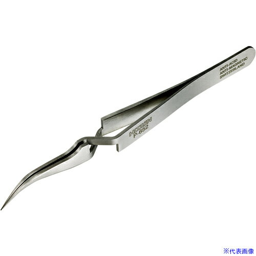 オレンジブック トラスコ中山　TRUSCOHOZAN 逆作用ピンセット 〔品番:P652〕[ 注番:8304205]特長●先端精度にこだわった逆作用ピンセットです。●本体を握ると先端が開き、離すと閉じます。用途●磁気を嫌う精密機器の作業に。...