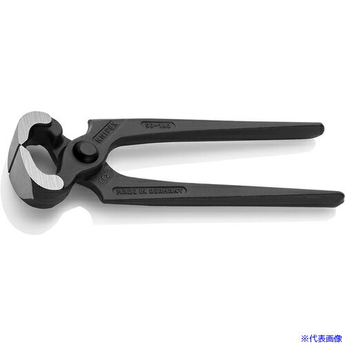 オレンジブック トラスコ中山　TRUSCOKNIPEX ヤットコ(カーペンタープライヤー) 160mm 〔品番:5000160〕[ 注番:8314567]特長●高い耐摩耗性とバランスの良い比重を実現しています。●重作業用です。●切れ刃の焼入...
