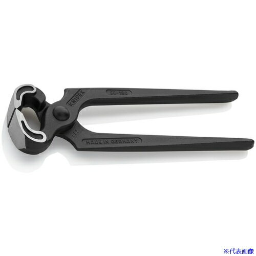 オレンジブック トラスコ中山　TRUSCOKNIPEX ヤットコ(カーペンタープライヤー) 180mm 〔品番:5000180〕[ 注番:8314568]特長●高い耐摩耗性とバランスの良い比重を実現しています。●重作業用です。●切れ刃の焼入...