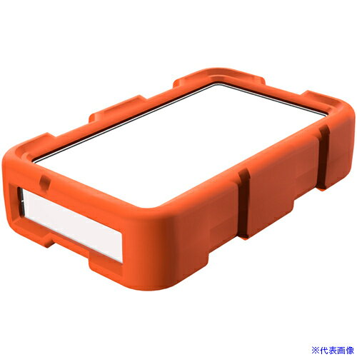オレンジブック トラスコ中山　TRUSCOタカチ プラスティックケース 〔品番:LCT115NWO〕[ 注番:8336588]特長●耐衝撃デザインのシリコンカバー付ハンドタイプケースです。●落下などの衝撃から機器を保護します。仕様仕様2●R...