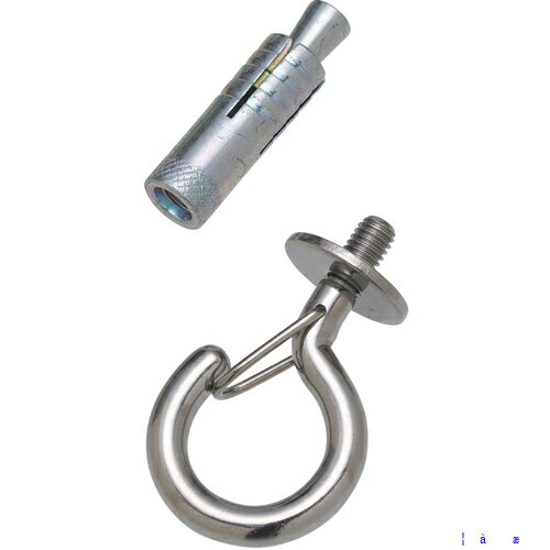 オレンジブック トラスコ中山　TRUSCO水本 ステンレスボルトフック(ブネジ) (カットアンカー付) フックの長さ40mm 〔品番:B2577〕[ 注番:8337832]特長用途●壁面・床面・柱などに設置し、チェーン・ワイヤ・ロープの端末...