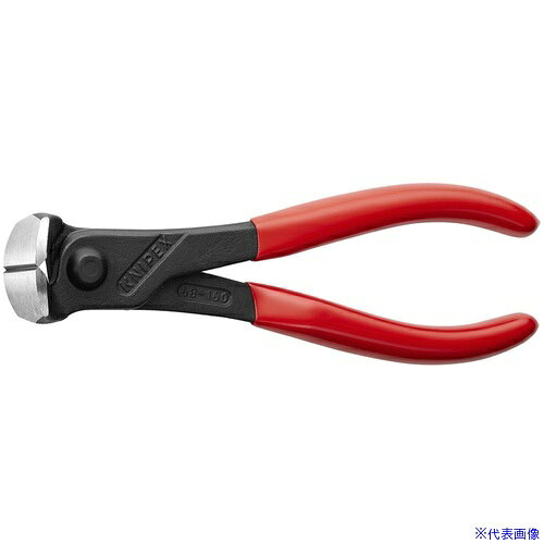 オレンジブック トラスコ中山　TRUSCOKNIPEX エンドカッティングニッパー 160mm 〔品番:6801160〕[ 注番:8338904]特長●金属メッシュの結び目を締める際に、簡単に締め付けが可能です。●結束線をねじって切断する用...