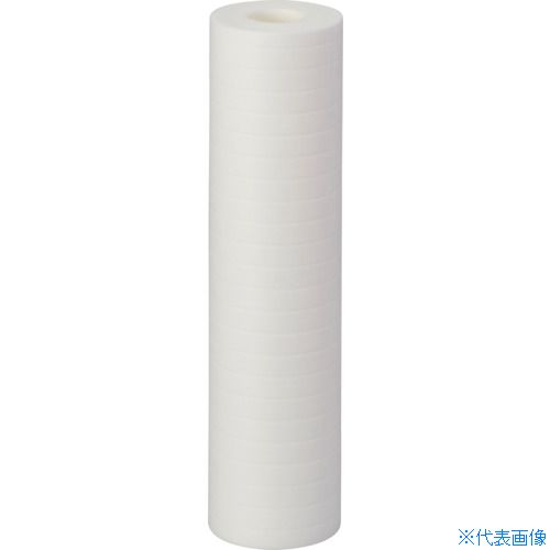 オレンジブック トラスコ中山　TRUSCO3M Micro−Kleanフィルターカートリッジ「MJ」 長さ10インチ 150μm 〔品番:MJ10W11NN〕[ 注番:8348707]特長●熱成形体のみで構成しており高差圧下でろ材変形が少な...