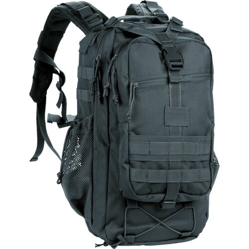オレンジブック トラスコ中山　TRUSCOREDROCK サミットバックパック ブラック 〔品番:80203BLK〕[ 注番:8354937]特長●軽量かつコンパクトなデザインのバックパックです。●MOLLEシステムが前面と側面についており...