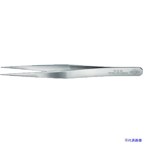 オレンジブック トラスコ中山　TRUSCOKNIPEX 9222−06 精密ピンセット 120MM 〔品番:922206〕[ 注番:8355158]特長●先端が細くストレートなので、精密作業に向いています。●非磁性タイプのピンセットです。用...