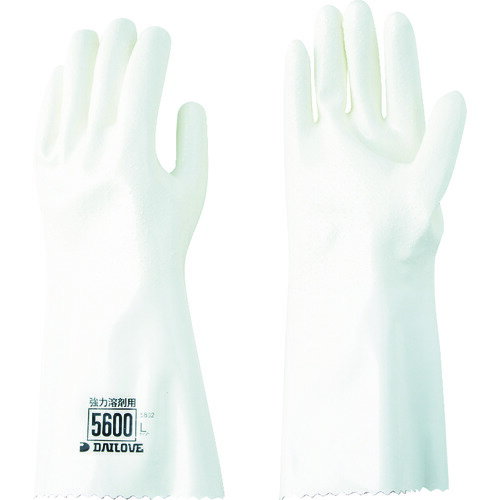 オレンジブック トラスコ中山　TRUSCODAILOVE 耐溶剤用手袋 ダイローブ5600(LW) 〔品番:D5600LW〕[ 注番:8356594]特長●表面粒子が滑りに強くハードワーク向けの耐溶剤手袋です。●ほとんどの溶剤に溶けることが...