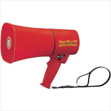 オレンジブック トラスコ中山　TRUSCOノボル レイニーメガホンタフPlus6W サイレン音付 耐水・耐衝撃仕様 〔品番:TS633R〕[ 注番:8359886]特長●1分間で100リットルの放水に耐える、耐水型メガホンです。●高さ3mの...