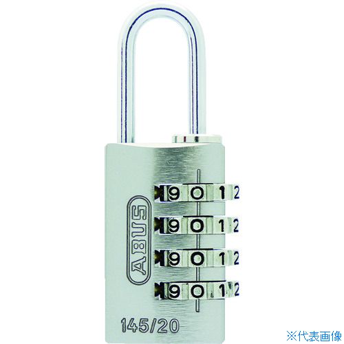 オレンジブック トラスコ中山　TRUSCOABUS ナンバー可変式4段ダイヤル南京錠 145-4d 20 SI 〔品番:1454D20SI〕[ 注番:8362982]特長●セキュリティ性の高い4段式ダイヤルです。●腐食・汚れに強く軽量です。...