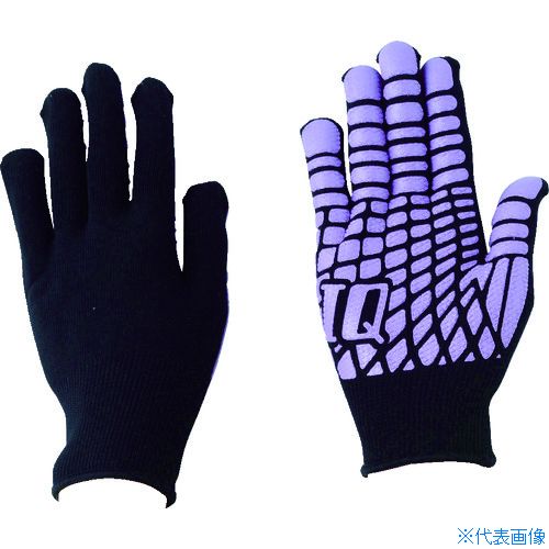 オレンジブック トラスコ中山　TRUSCO川西 すべり止め手袋 IQグローブ パープル 〔品番:2225P〕[ 注番:8365578]特長●人間工学に基づいたすべり止めパターンでグリップ力を発揮します。用途●軽作業・日曜大工・一般作業。仕様...
