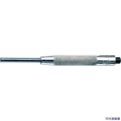 オレンジブック トラスコ中山　TRUSCORENNSTEIG 平行ピンポンチ ガイドスリーブ付 3.9mm 〔品番:4570395〕[ 注番:8366548]特長●高品質の鋼材を使用したスリーブガード付きの平行ピンポンチです。●スリーブ部分...