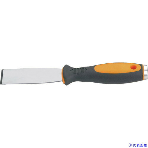 オレンジブック トラスコ中山　TRUSCOBAHCO パテナイフ 全長235mm×刃幅27mm 〔品番:2489〕[ 注番:8369998]特長●ハンドルエンド部分が貫通しているので叩くことが可能です。仕様●全長(mm)：235●刃幅(mm...