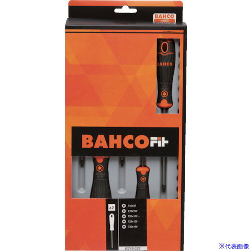 オレンジブック トラスコ中山　TRUSCOBAHCO グリップドライバーセット 5本 〔品番:B219.025〕[ 注番:8370134]特長●手にフィットする、工具袋にフィットする、新しいコンセプト商品です。仕様●グリップ色：ブラックオレ...