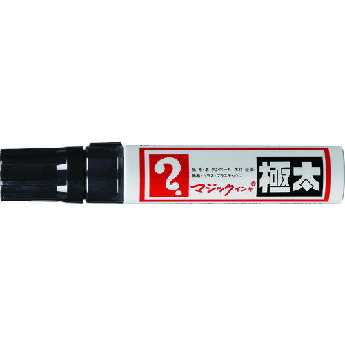 オレンジブック トラスコ中山　TRUSCOマジックインキ 極太 黒 〔品番:MGDT1〕[ 注番:8370965]特長●マジックインキシリーズの中で最も幅が広い極太タイプです。●別売の補充インキ・替ペン先により繰り返し使えます。用途●ポスタ...