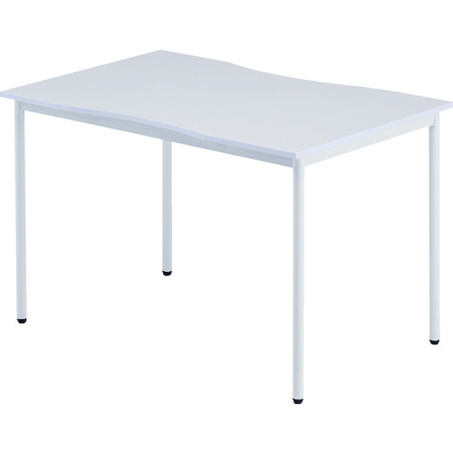 オレンジブック トラスコ中山　TRUSCOTOKIO オフィスデスク 角型 間口1200×奥行750×高さ720mm ホワイト 〔品番:RM1275W〕[ 注番:8371171]特長●リフレッシュコーナーからミーティングにまで多目的に使える...