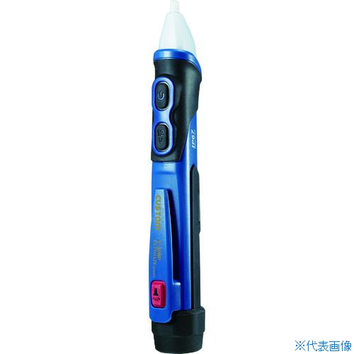オレンジブック トラスコ中山　TRUSCOCUSTOM 防塵防水AC検電器 〔品番:V20WP〕[ 注番:8371235]特長●非接触式の検電器です。●約12Vの低電圧から検出可能なワイドモード付です。●検電を音とLEDでお知らせします。●...