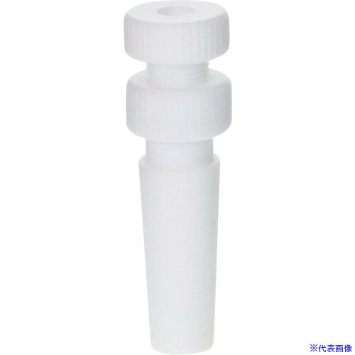 オレンジブック トラスコ中山　TRUSCOSIBATA 温度計アダプター PTFE 15/35 〔品番:00655015〕[ 注番:8381938]特長●市販の棒状温度計を接手管に接続して使用するための、PTFE製アダプターです。●外径がφ...
