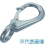 オレンジブック トラスコ中山　TRUSCO水本 ステンレス 固定スナップ 線径7mm長さ97mm 〔品番:B3〕[ 注番:8490968]特長●アイの部分が固定されています。用途●チェーン・ワイヤー・ロープ等の連結金具として、また端末の金具...