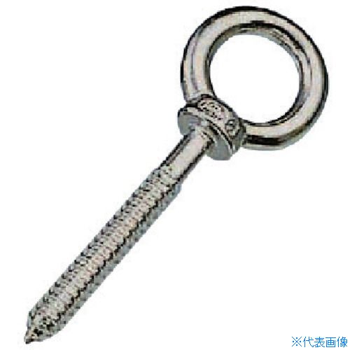 オレンジブック トラスコ中山　TRUSCO水本 ステンレス ロングアイスクリュー 内径24mm 〔品番:LTS10〕[ 注番:8491877]特長●直接木製の壁面などにねじ込めます。用途●木製の壁面・床・柱など。仕様●使用荷重(kN)：1....