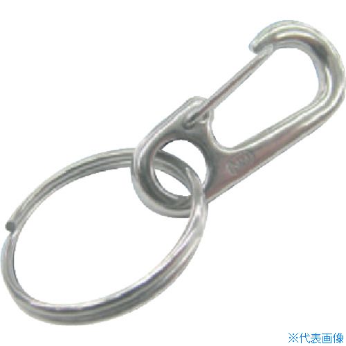 オレンジブック トラスコ中山　TRUSCO水本 ワイヤクリップ ステンレス ミニクリップ (二重リンク付) 長さ34mm 〔品番:MPW3〕[ 注番:8491979]特長●二重リンクが付いているので、閉じた相手にも取り付けやすいです。●SU...