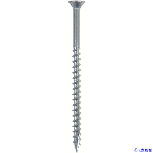 オレンジブック トラスコ中山　TRUSCODAIDOHANT ステンレス軸細コーススレッド フレキ頭 3.8x55 (約450本入) 〔品番:00047848〕[ 注番:8498789]特長●軸が細く先端足割れ加工が木割れを防ぎます。●フレ...