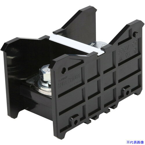 オレンジブック トラスコ中山　TRUSCOTX400 〔品番:TX400〕[ 注番:8500065]特長●海外規格取得UL、CSA、TUV、CEとグローバル対応品です。用途●電源・中継端子台として。仕様●色：ブラック●長さ(mm)：124●...
