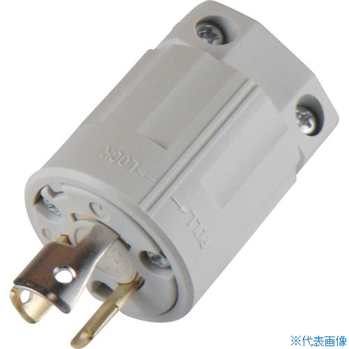 オレンジブック トラスコ中山　TRUSCOアメリカン電機 引掛形 ナイロンプラグ 接地2P15A125V 白色 〔品番:3112NIV〕[ 注番:8501080]特長●耐熱性・耐油性・耐磨耗性・耐薬品性に優れているナイロン樹脂製です。●安全...