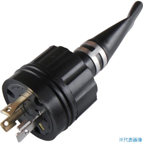 オレンジブック トラスコ中山　TRUSCOアメリカン電機 引掛形 防水形プラグ 接地2P30A250V 〔品番:3322RWL6〕[ 注番:8501110]特長●NEMA規格L6-30互換品です。●防水形コードコネクタボディとの組み合わせで...