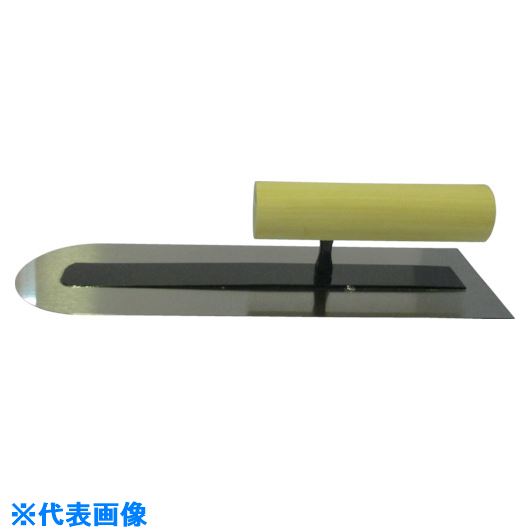 オレンジブック トラスコ中山　TRUSCOカネ三 本焼土間型万能鏝 〔品番:HDG390〕[ 注番:8510884]特長●土間打ち作業が素早く一度に広範囲の塗り作業ができます。●鏝先を円くしているので鏝跡が残りにくいです。●鏝背金薄くしなり...