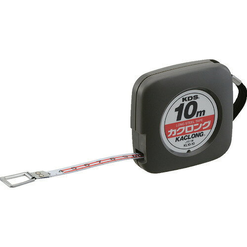 オレンジブック トラスコ中山　TRUSCOKDS カクロング10巾10m 〔品番:KL1010BP〕[ 注番:8511198]特長●コンパクトタイプです。●ハンドルは折りたたみ式で邪魔になりません。用途●長めの寸法測定に。仕様●テープ長さ(...