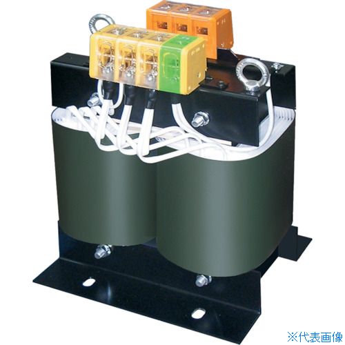 オレンジブック トラスコ中山　TRUSCOスワロー 電源トランス(降圧専用タイプ) 2000VA 〔品番:SC212000E〕[ 注番:8513736]特長●産業用単相複巻トランスねじアップ式端子台●静電シールド付●樹脂成形ボビンの使用によ...