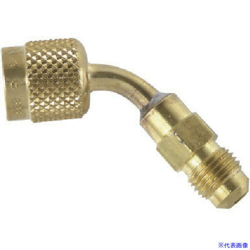 オレンジブック トラスコ中山　TRUSCOAsada クイックアダプタ45° 5/16 メス×5/16 オス 〔品番:Y19175〕[ 注番:8521097]特長●45°が手にフィットします。●作業性が向上します。用途●システムポートと銅管...