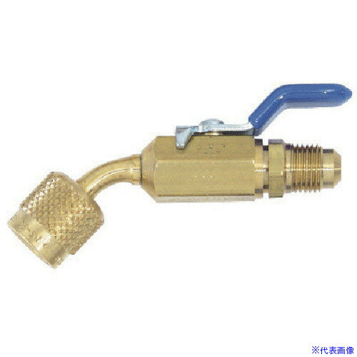 オレンジブック トラスコ中山　TRUSCOAsada ボールバルブ45° 5/16 メス×5/16 オス 〔品番:Y93827〕[ 注番:8521306]特長●45°が手にフィット。●作業性向上。用途●冷媒放出防止。仕様●サイズ：5/16メ...