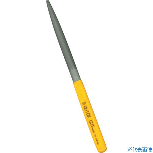 オレンジブック トラスコ中山　TRUSCOツボサン クイックカットヤスリ 5本組 半丸 中目 〔品番:QHA0052〕[ 注番:8528587]特長●最先端の表面処理（電解研磨)技術により、最強の切れ味を実現しました。●鉄・ステンレスなど焼...