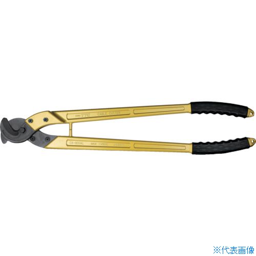 オレンジブック トラスコ中山　TRUSCOTTC KingTTC 大型ケーブルカッター 〔品番:CA800AL〕[ 注番:8533636]特長●アルミハンドルで軽量化を実現しています。●機動性に優れ電設工事をサポートします。●刃部はサビに強...