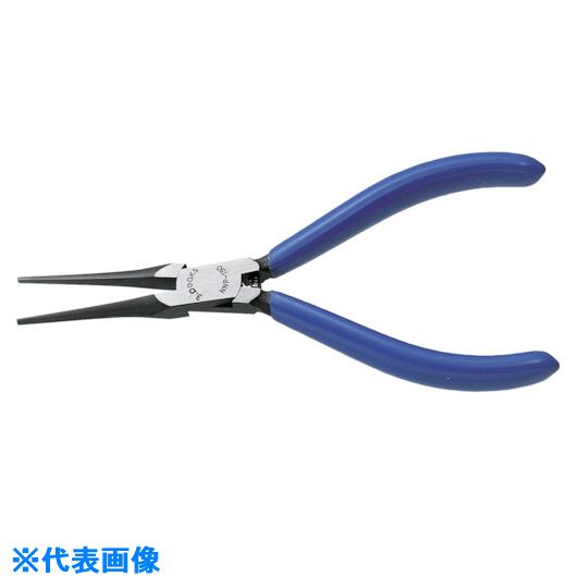 オレンジブック トラスコ中山　TRUSCOスリーピークス ニードルノーズプライヤー(バネ付) 130mm 〔品番:NNP130〕[ 注番:8534892]特長●先長で細いので奥深く狭い複雑な場所での作業に最適です。●先端に刻みが無い為、対象...