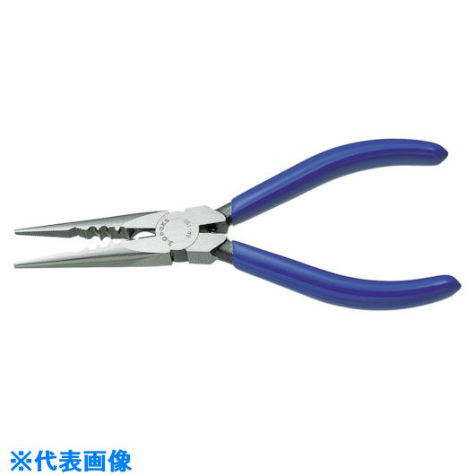 オレンジブック トラスコ中山　TRUSCOスリーピークス 万能ラジオペンチ(バネ付) 150mm 〔品番:BR150GS〕[ 注番:8535005]特長●つかむ・割込み切り・圧着・より線の皮むきなど各種作業が一丁で対応できます。用途●切る／...