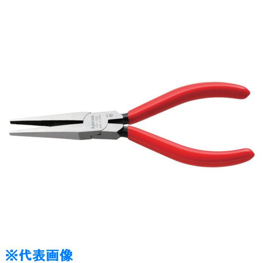 オレンジブック トラスコ中山　TRUSCOスリーピークス リードペンチ 150mm 〔品番:FP150G〕[ 注番:8535008]特長●つかみ部の幅10mmの先端で、線材や板金などの加工ができます。●先端に刻み付ですべりにくくなっています...