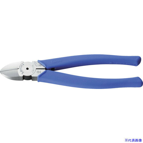 オレンジブック トラスコ中山　TRUSCOスリーピークス かるいニッパ(JIS付) 175mm 〔品番:LN175〕[ 注番:8535121]特長●長時間の作業でも疲れにくい、軽量のニッパです。●全長をほとんど変えず、ハンドルの形状と頭部の...